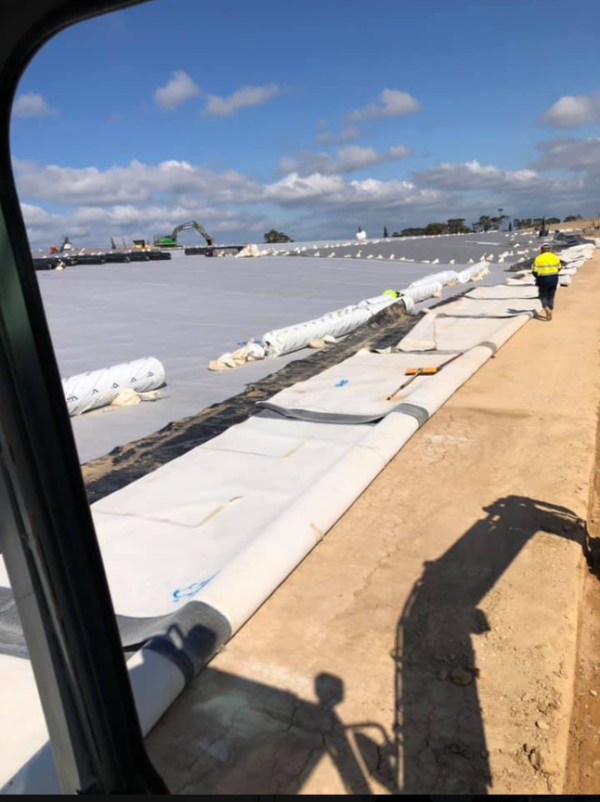 Liner trenching and installation – KLM Civil